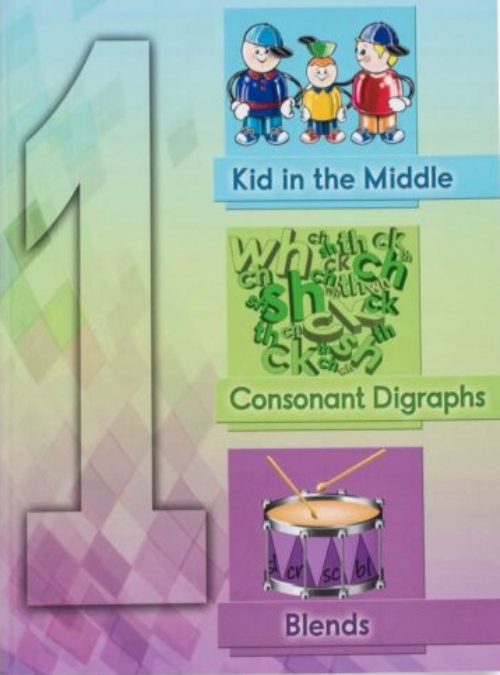 Kid in the Middle, Digraphs, and Blends Workbook-Book 1 ...